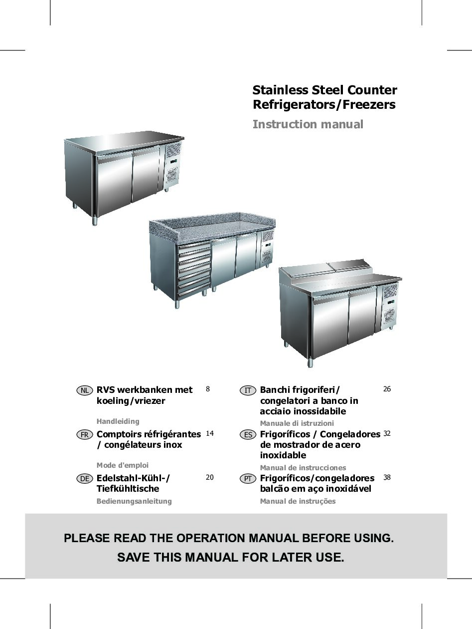 1. Counter manual – Trufrost