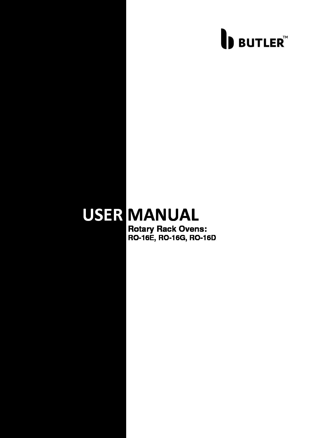 Rotary Oven User manual – Trufrost