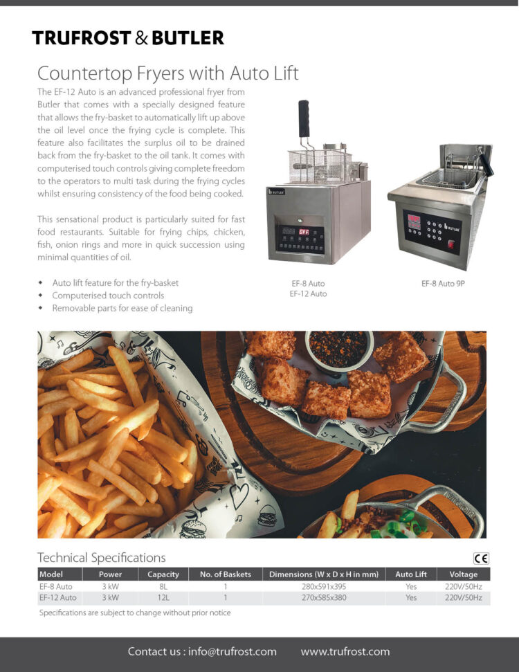 fryers-auto-lift – Trufrost